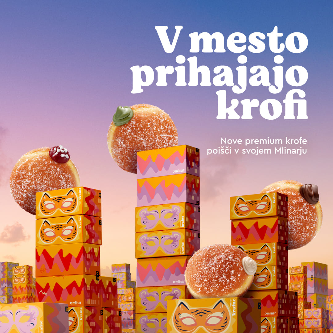 Mlinar | Carnival can begin — the doughnuts have arrived in town! 🎭🍩